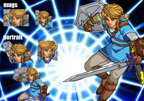 Wild link GFX (9.5/CMC+) Mod for Super Smash Bros. Crusade | SSBC Mods