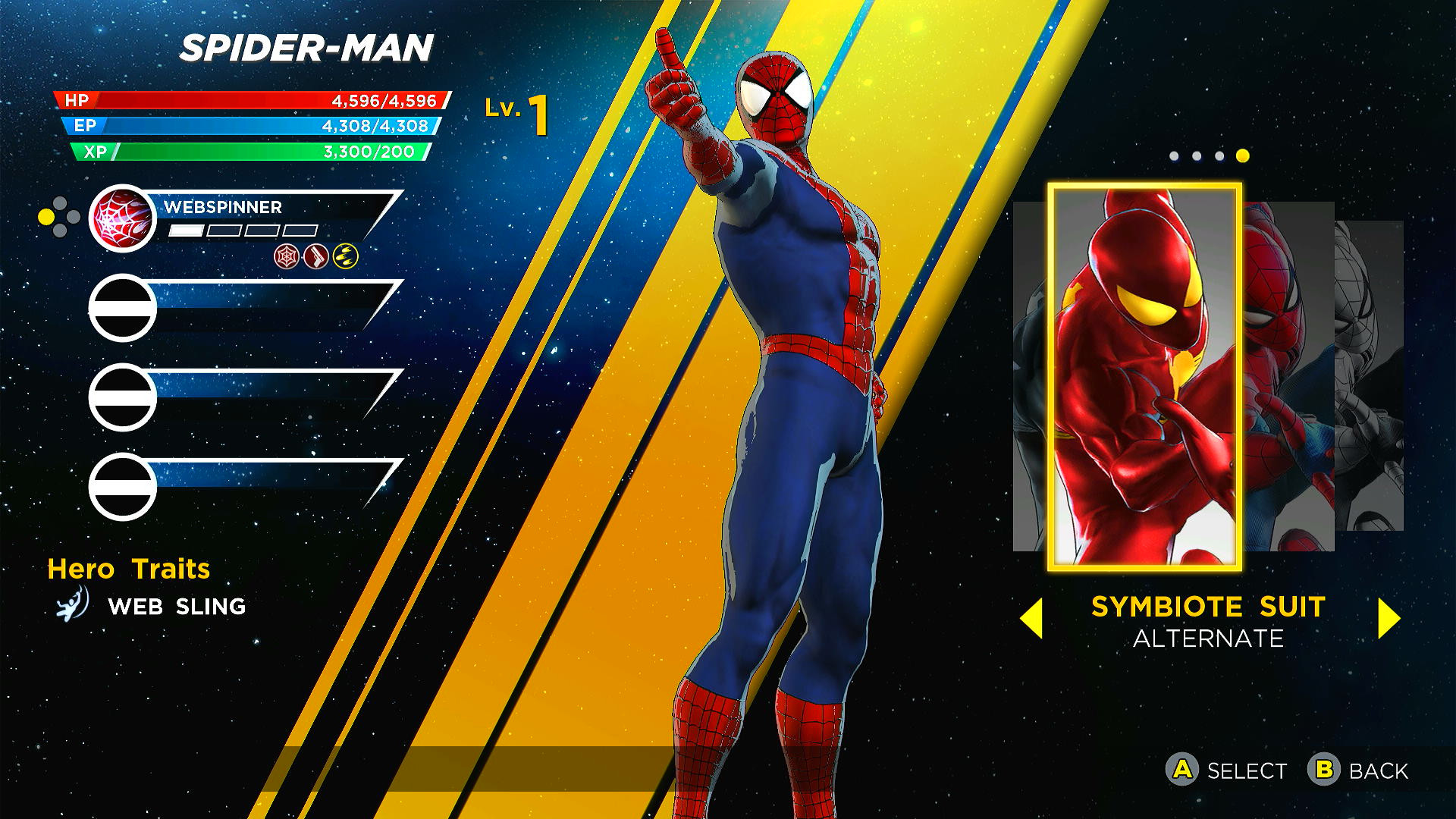 Classic Spider Man Mod for Marvel: Ultimate Alliance 3 | MUA3 Mods