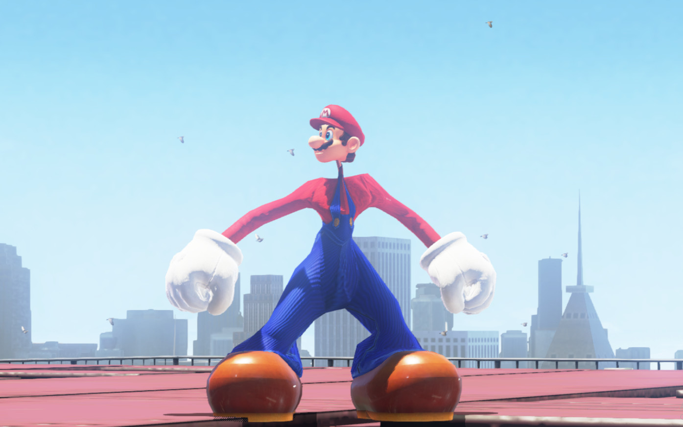 Strange looking mario Mod for Super Mario Odyssey | SMO Mods