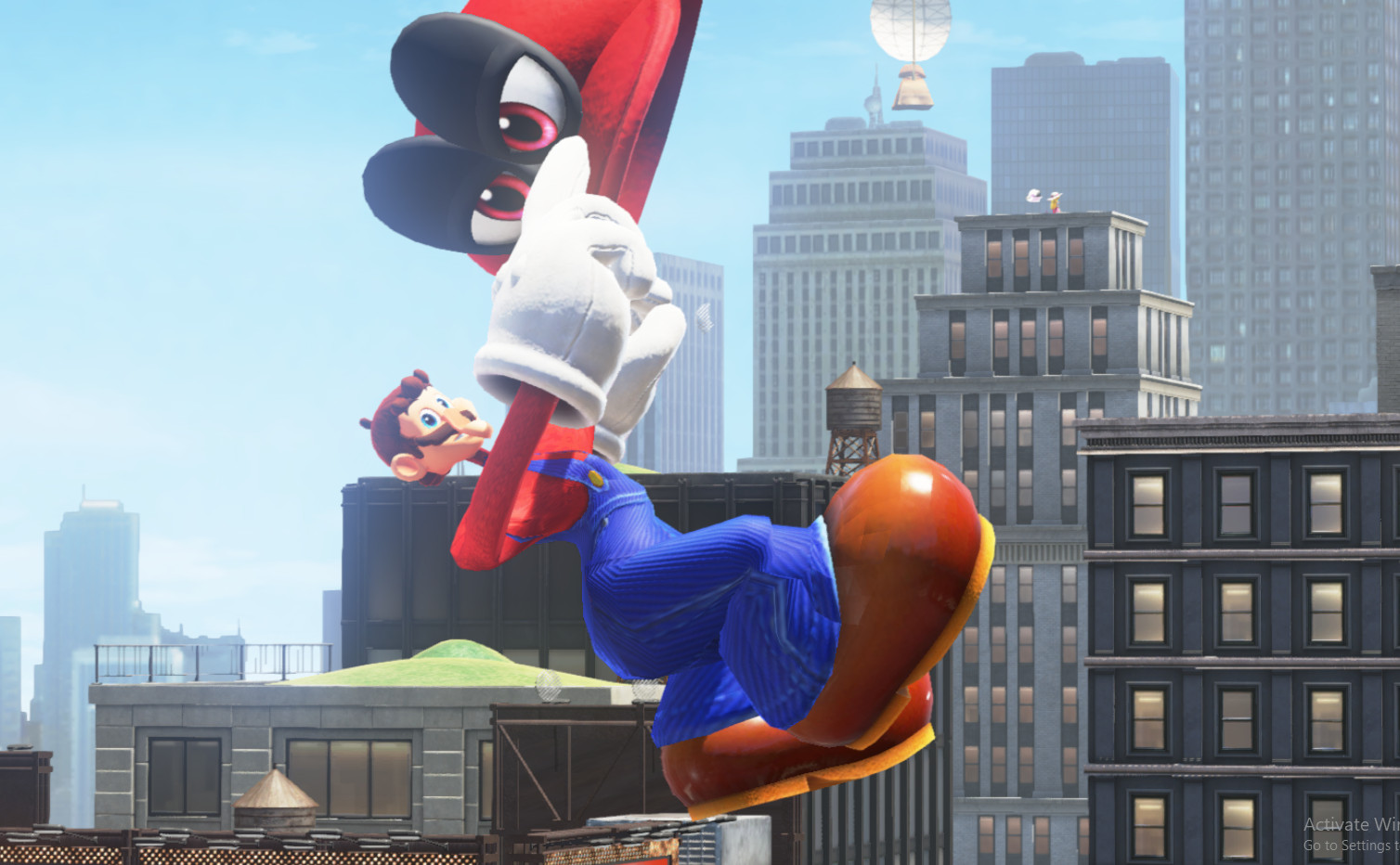 Strange looking mario Mod for Super Mario Odyssey | SMO Mods
