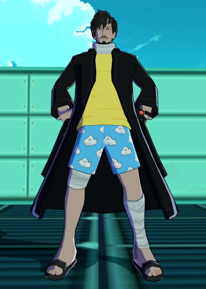 [SENSITIVE CONTENT] Travis Touchdown [NMH3] Mod for Bomb Rush Cyberfunk ...