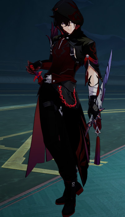 Red black Moze Mod for Honkai Star Rail | HSR Mods