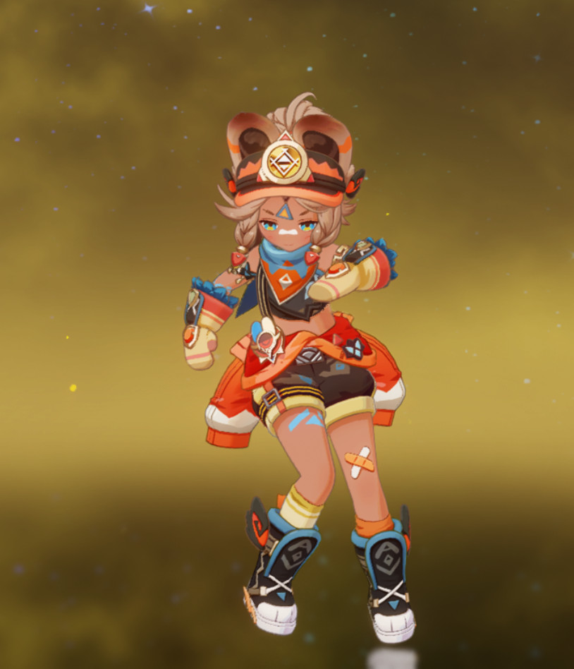 Sunburst Kachina (Full Character Recolor) Mod for Genshin Impact | GI Mods