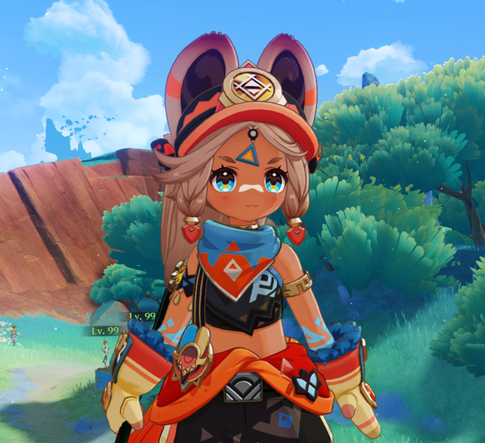 Sunburst Kachina (Full Character Recolor) Mod for Genshin Impact | GI Mods