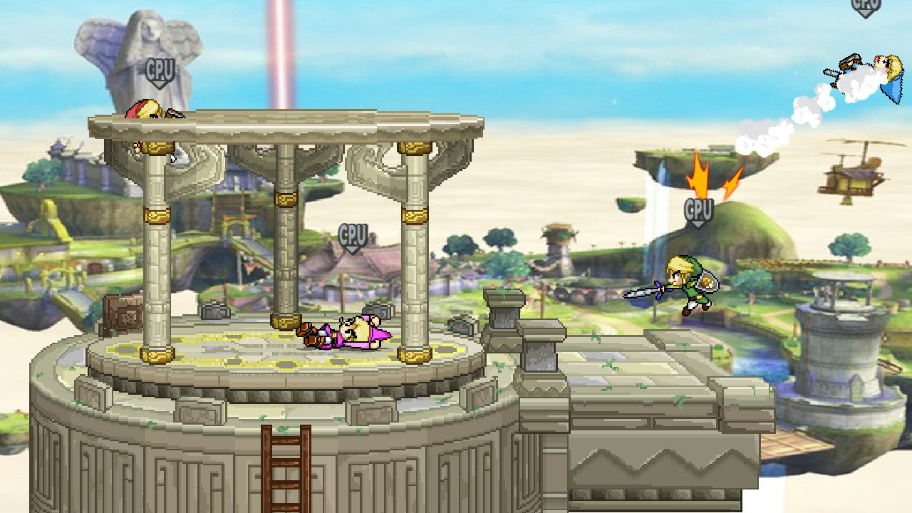 Skyloft Tower (9.5/CMC+) Mod for Super Smash Bros. Crusade | SSBC Mods