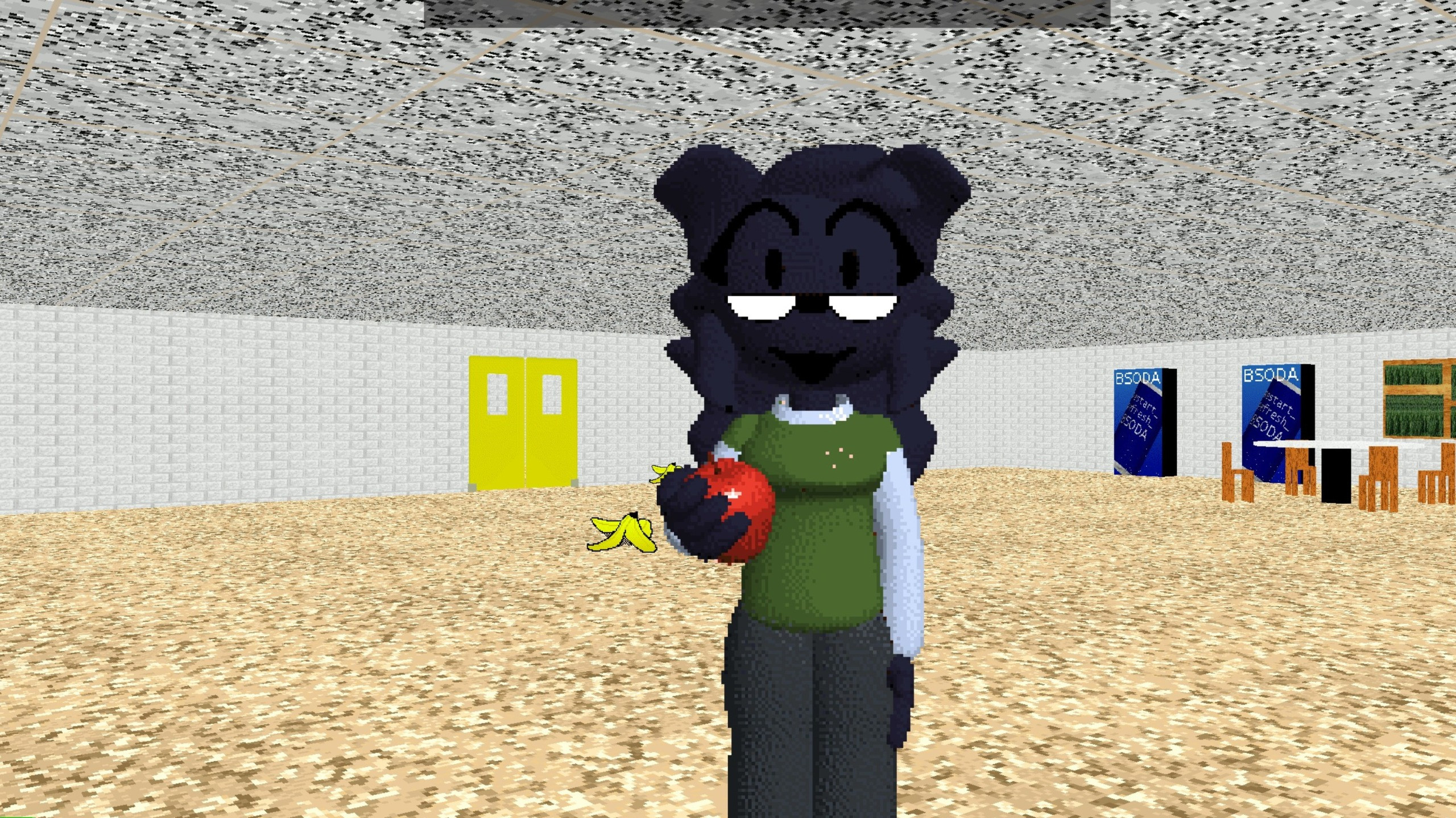 Vannesa classic outside school remastered Mod for Baldi's Basics ...