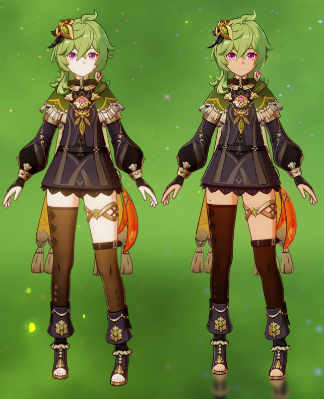 Jirrgo's Darker Collei Mod for Genshin Impact | GI Mods