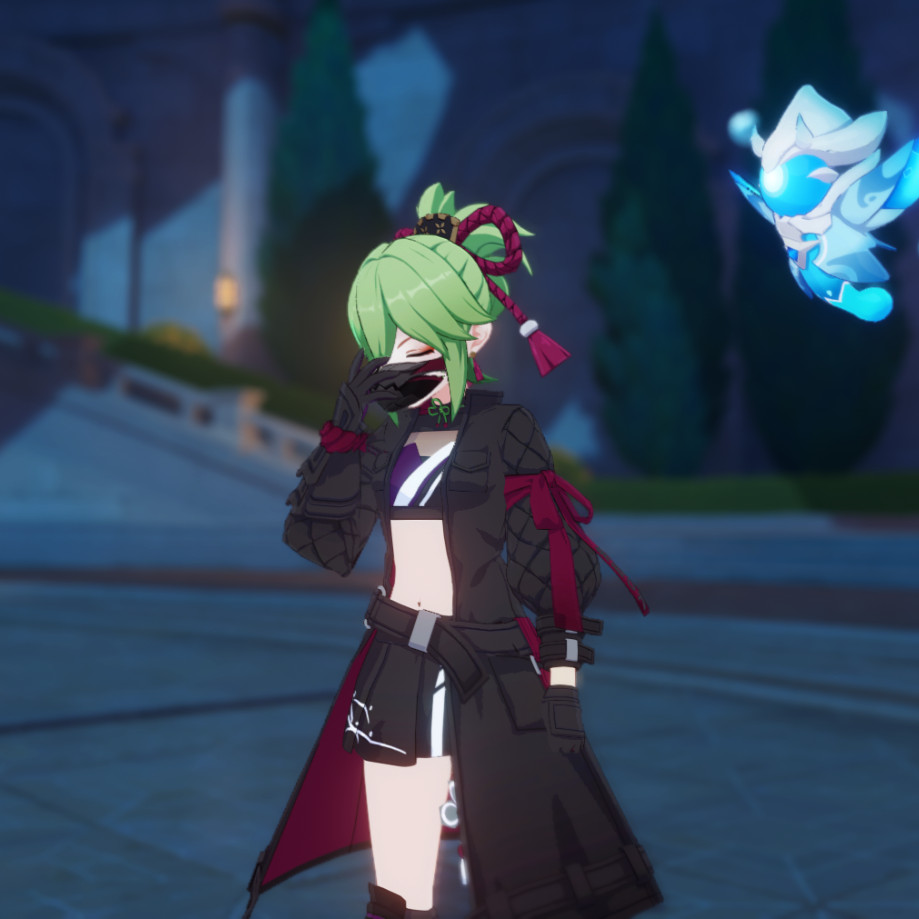 Shinobu Black General Zen Outfit Mod Mod for Genshin Impact | GI Mods