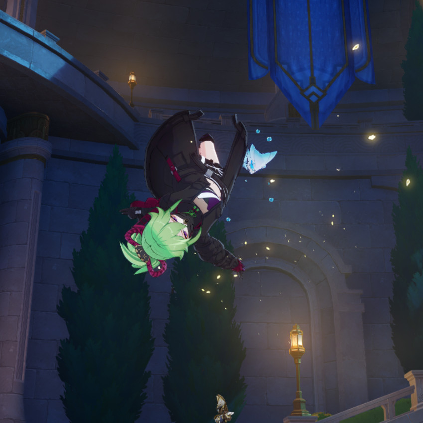 Shinobu Black General Zen Outfit Mod Mod for Genshin Impact | GI Mods