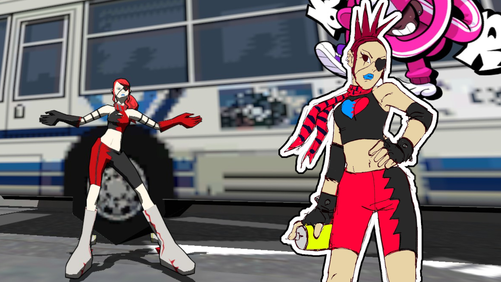 Love Shockers (DrFuzz Edition) Mod for Bomb Rush Cyberfunk | BRC Mods