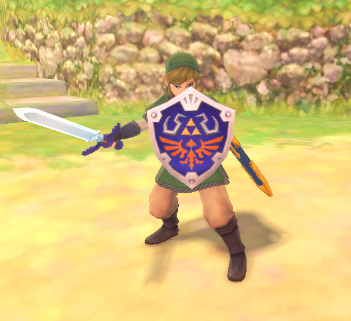 Purple Hylian shield Mod for The Legend of Zelda: Skyward Sword | TLOZ ...