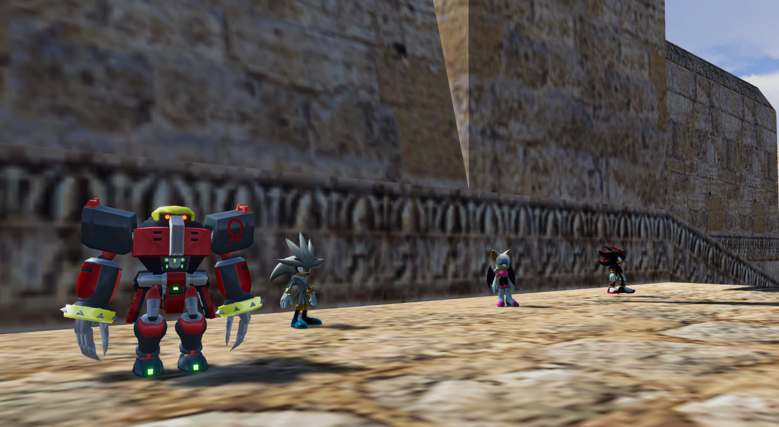 Dust 2 Mod for Sonic the Hedgehog: Project '06 | Sonic P-06 Mods