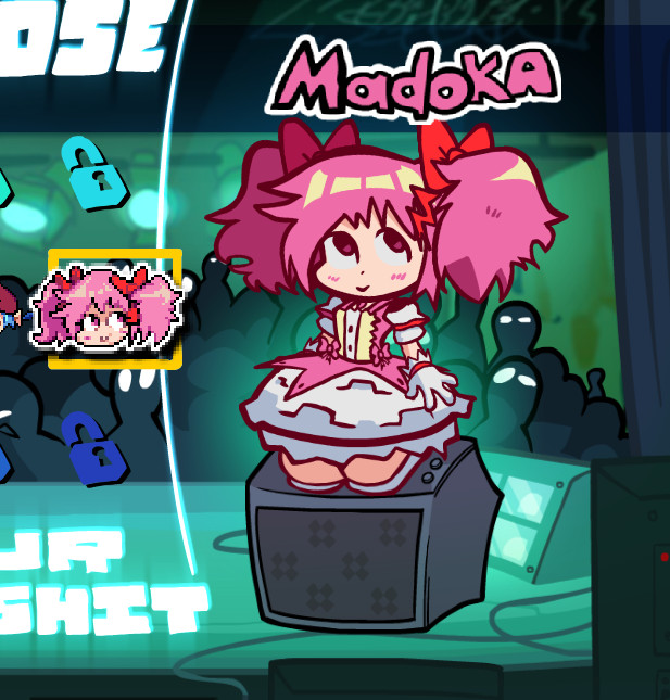 PLAYABLE MADOKA - A V-SLICE MOD Mod for Friday Night Funkin' | FNF Mods