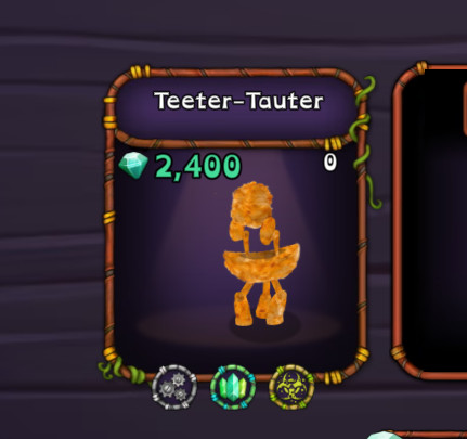 Tater Tot Teeter Tauter Mod for My Singing Monsters | MSM Mods