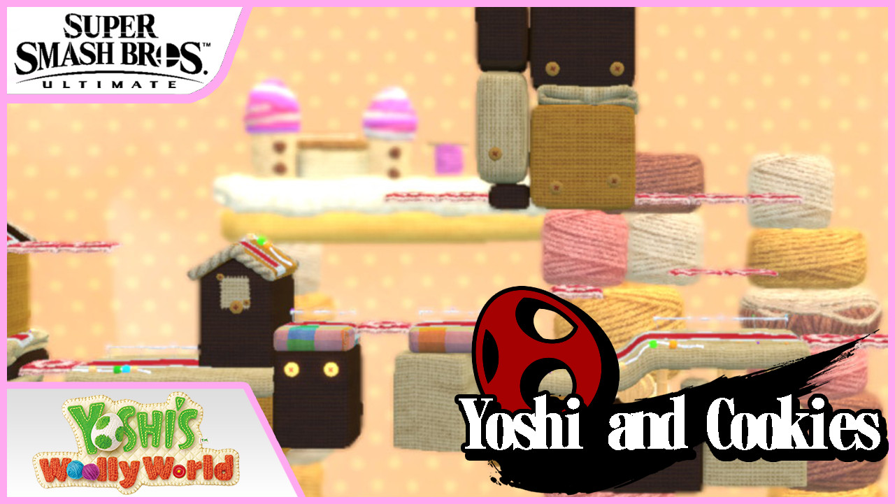 Yoshi and Cookies (Yoshi's Woolly World) Mod for Super Smash Bros ...