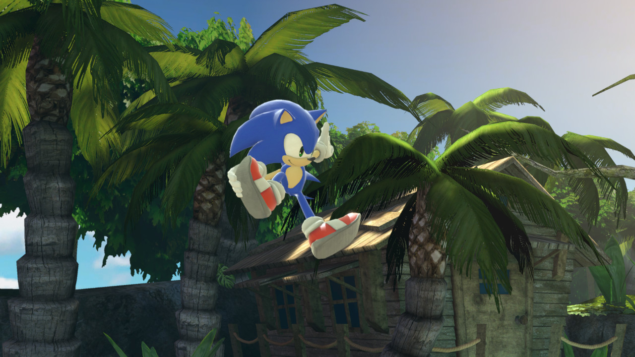 Sonic Generations Homing Attack Hit Animations Mod for Super Smash Bros. Ultimate | SSBU Mods
