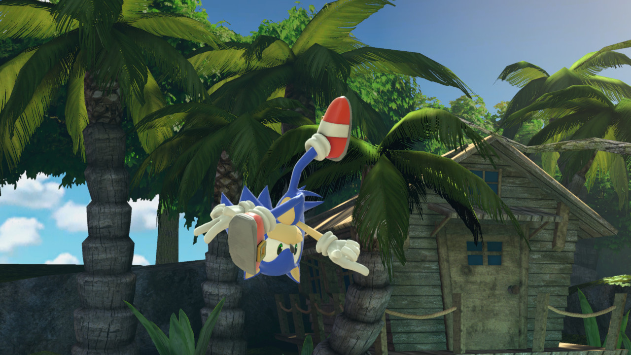 Sonic Generations Homing Attack Hit Animations Mod for Super Smash Bros. Ultimate | SSBU Mods