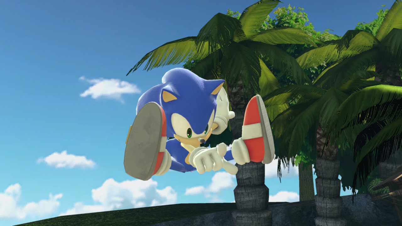 Sonic Generations Homing Attack Hit Animations Mod for Super Smash Bros. Ultimate | SSBU Mods