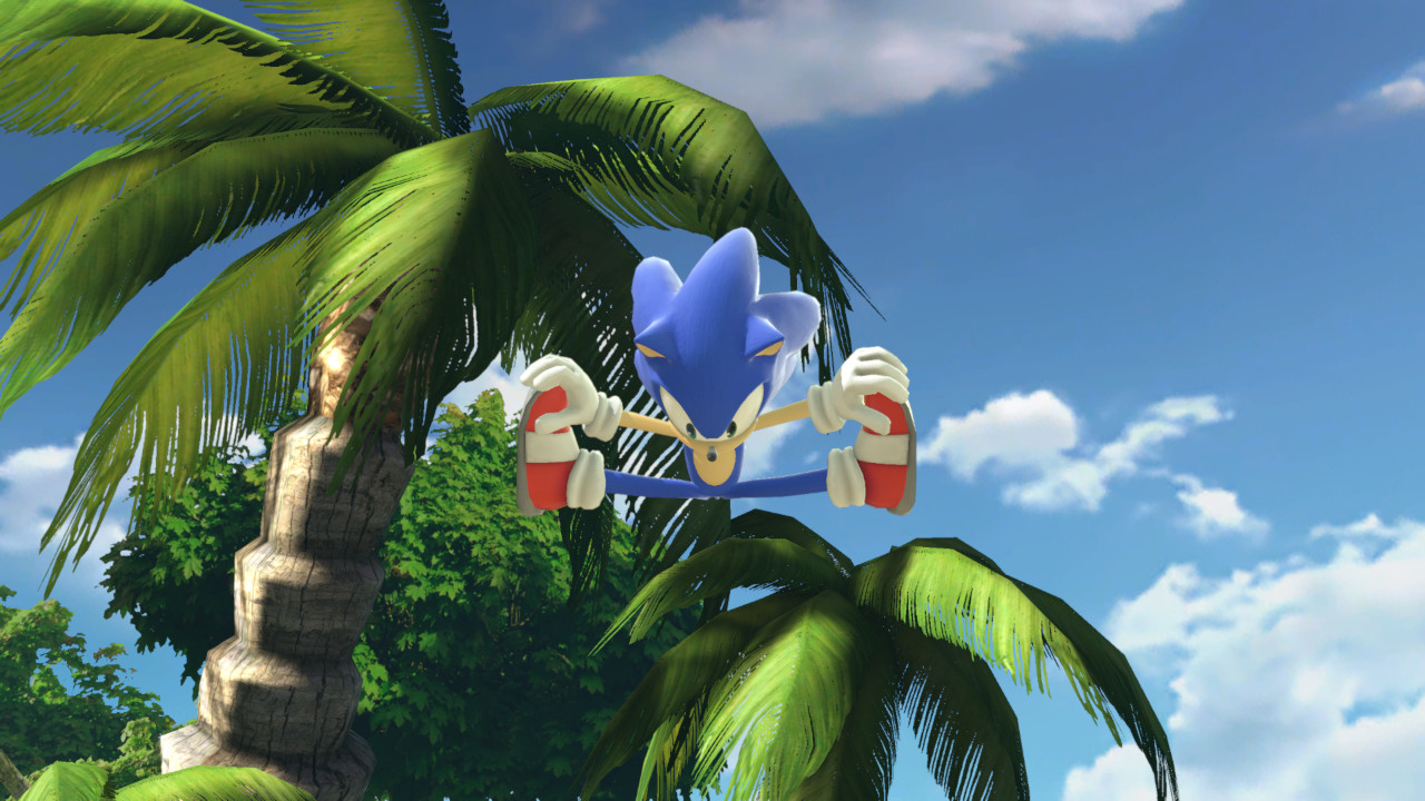 Sonic Generations Homing Attack Hit Animations Mod for Super Smash Bros. Ultimate | SSBU Mods