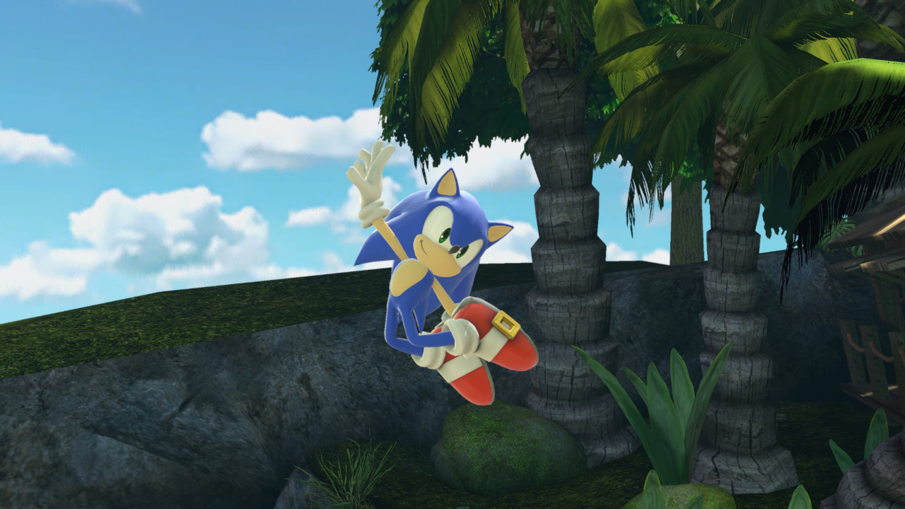 Sonic Generations Homing Attack Hit Animations Mod for Super Smash Bros. Ultimate | SSBU Mods