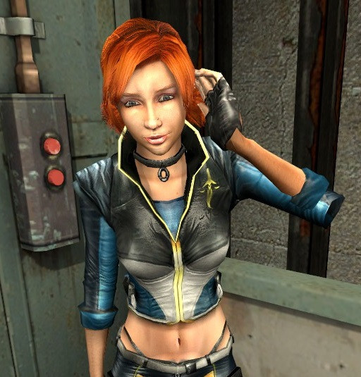 Jessica (SiN Episodes: Emergence) replaces Alyx Mod for Half-Life 2 ...