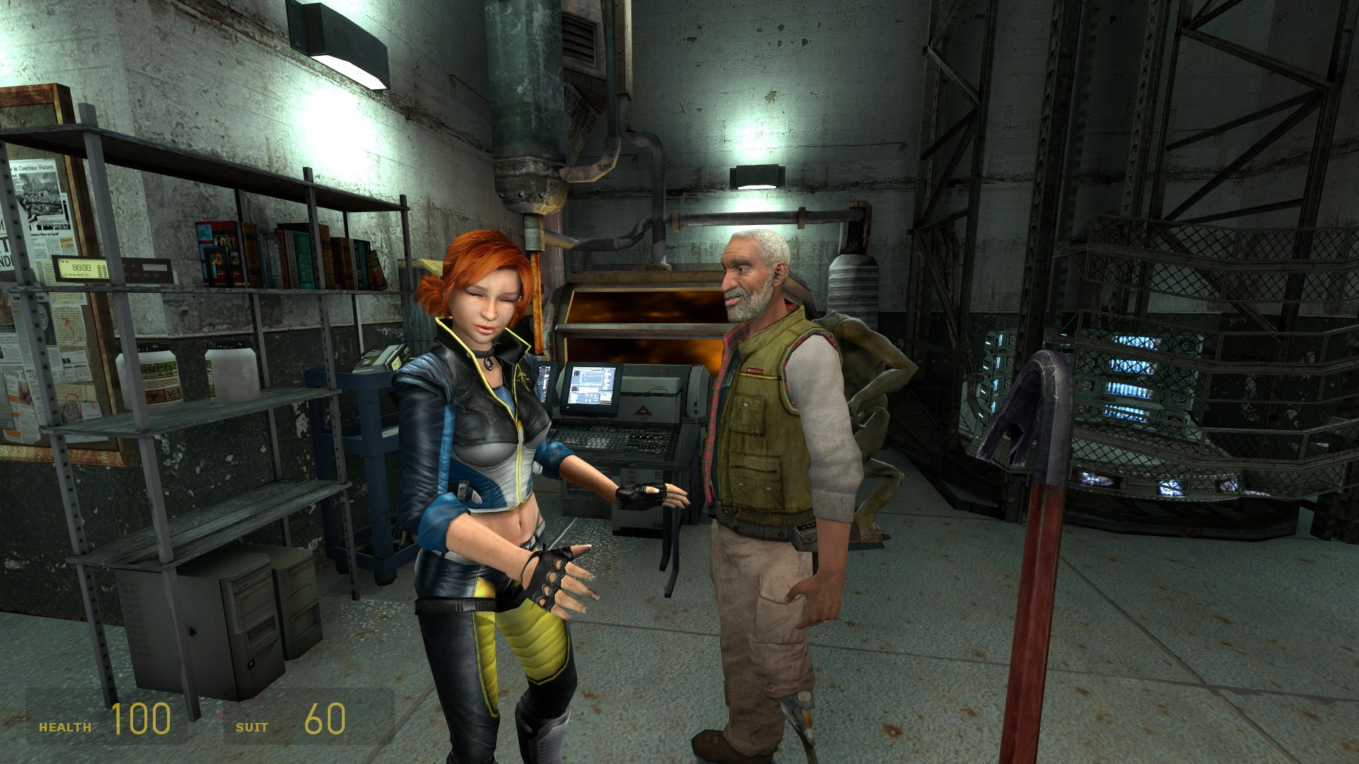Jessica (SiN Episodes: Emergence) replaces Alyx Mod for Half-Life 2 ...