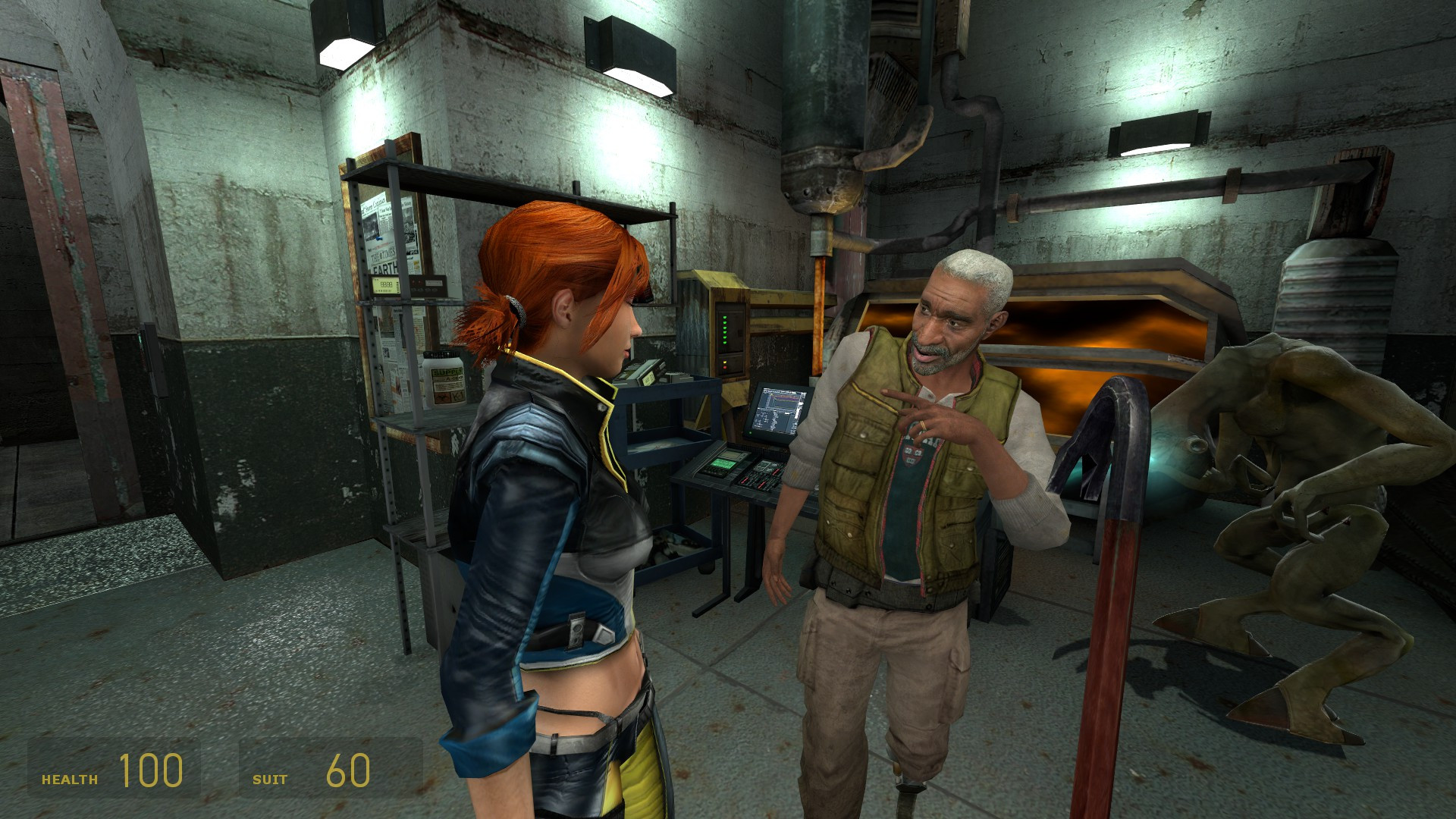 Jessica (SiN Episodes: Emergence) replaces Alyx Mod for Half-Life 2 ...