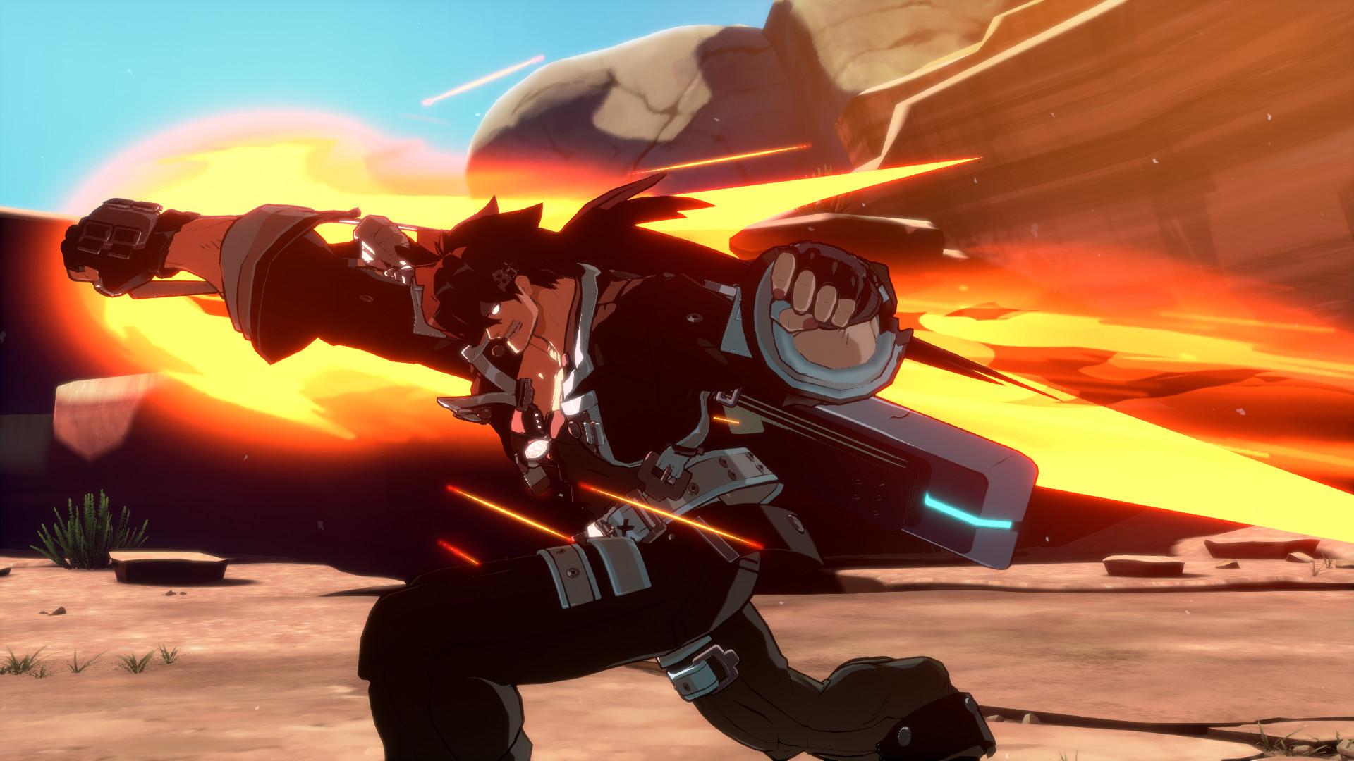Sol Badguy as Shinra (Fire Force) Mod for GUILTY GEAR -STRIVE- | GGST Mods
