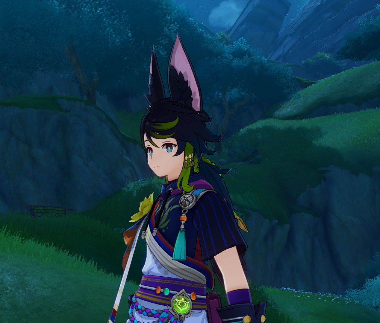 Tighnari w/ Sethos Hair (incl. Human vers.+blend) Mod for Genshin ...