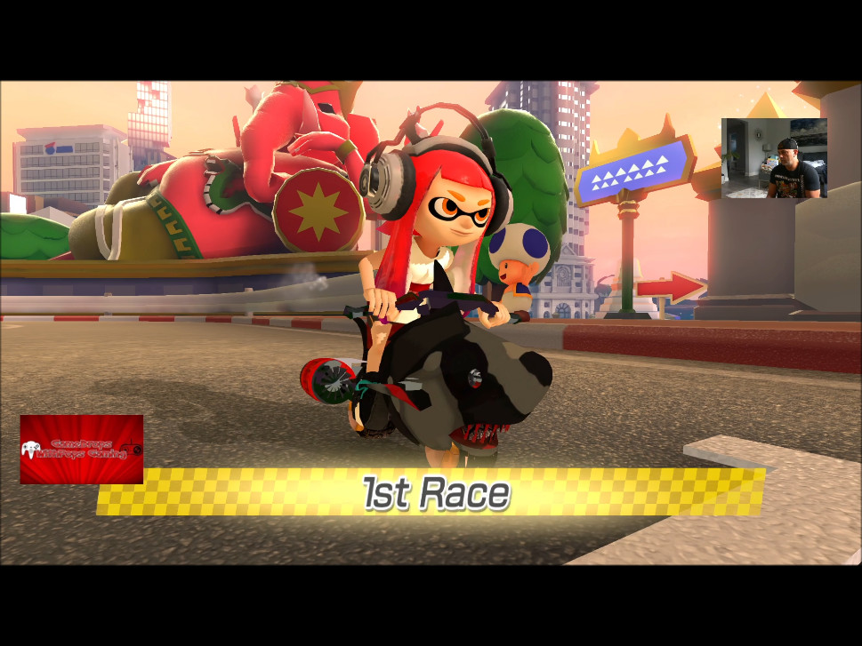 Custom Mega Master Splatoon 3 Bike MK8D mod Mod for Mario Kart 8 Deluxe ...