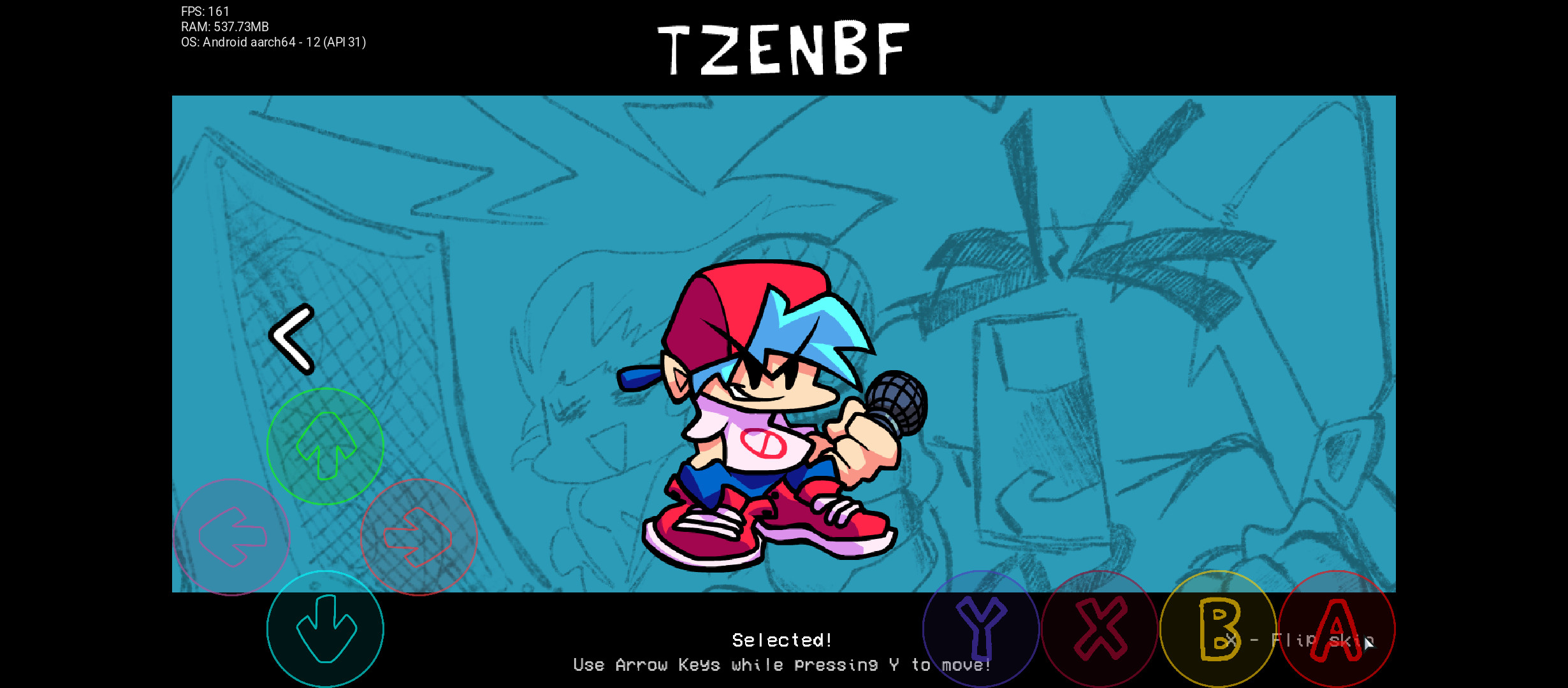 the tzen bf in Psych Online Mod for Friday Night Funkin' | FNF Mods