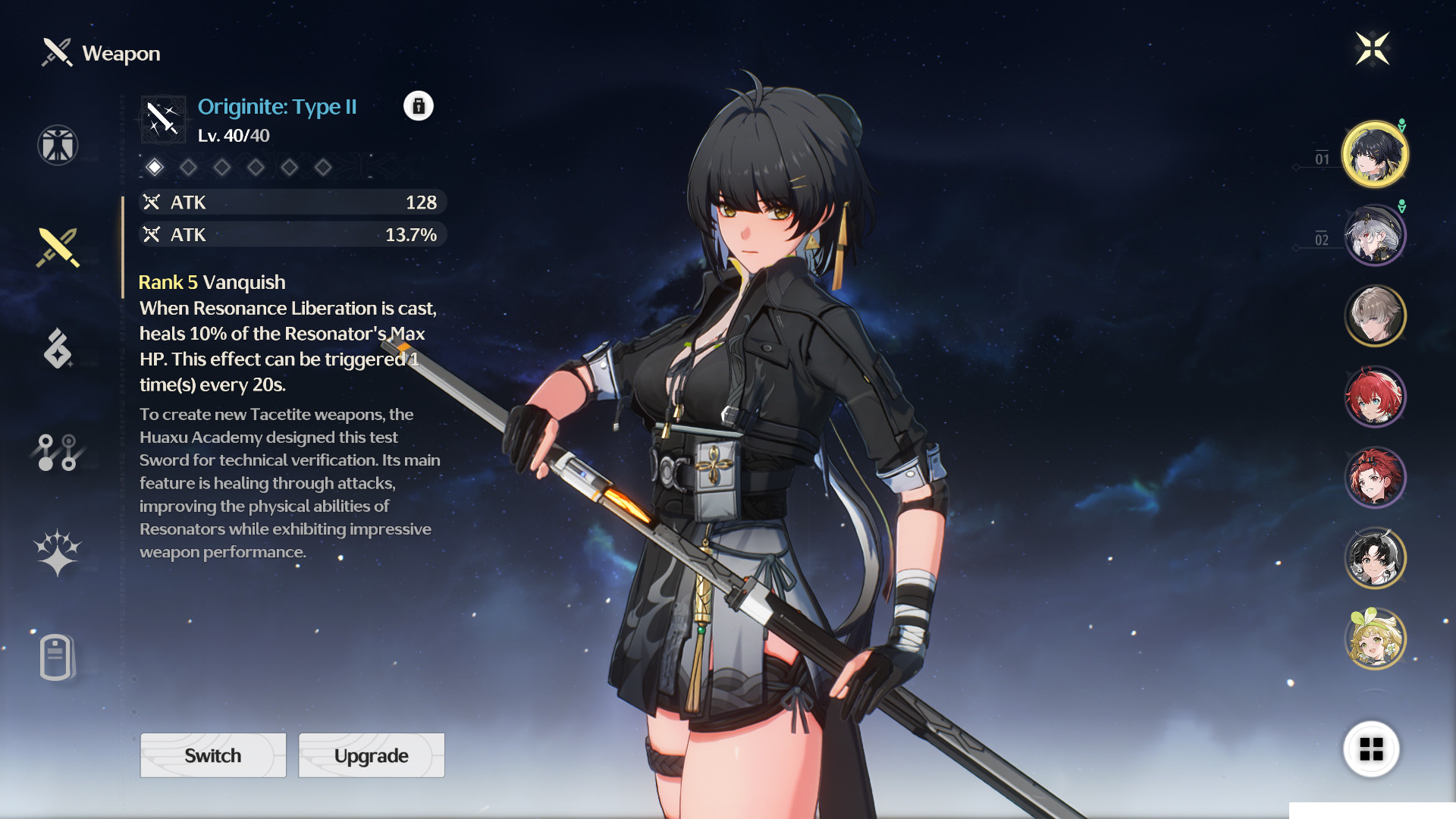 Rover Female Alternative Outift Mod for Wuthering Waves | WuWa Mods