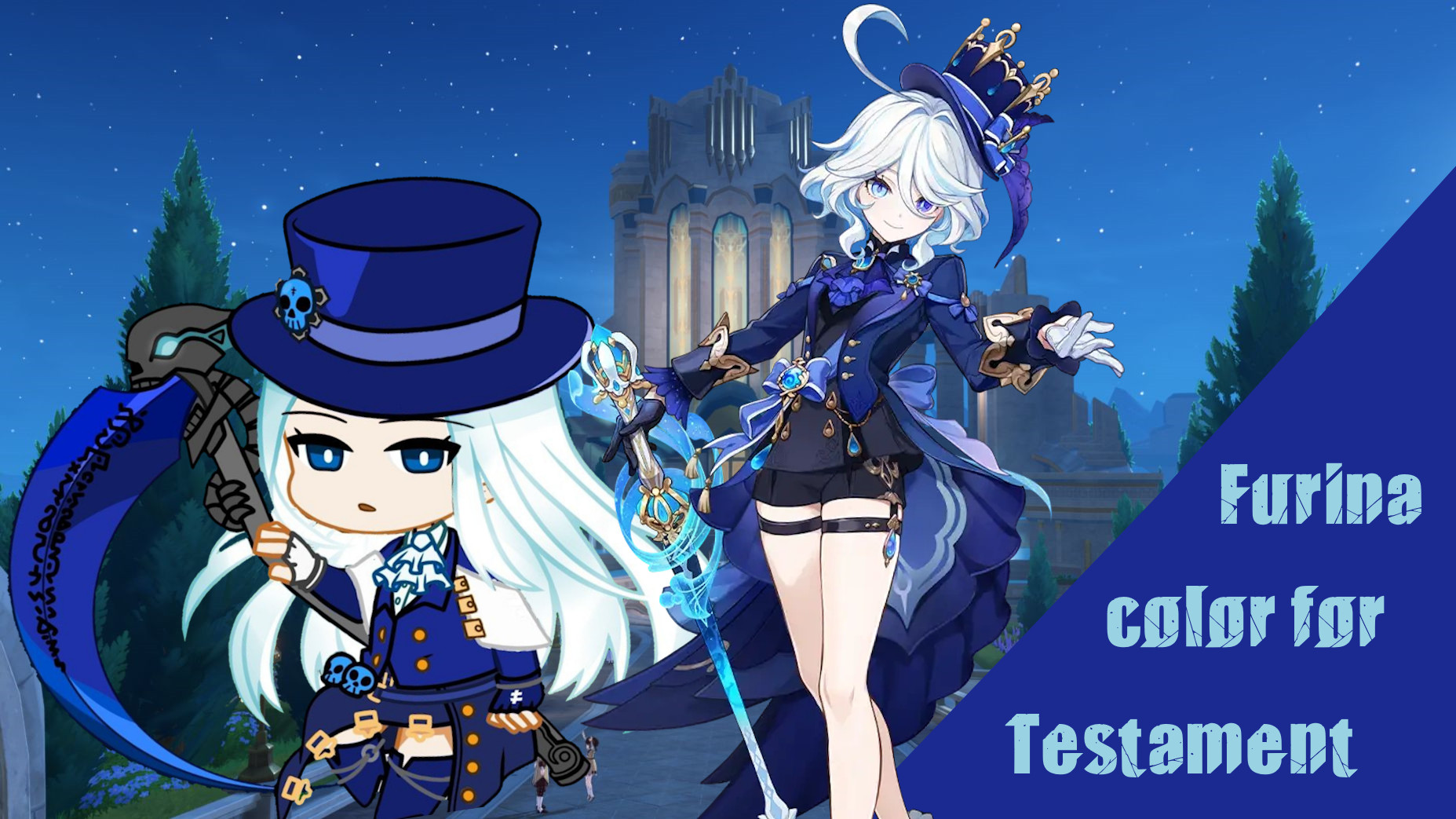 Furina color for Testament Mod for GUILTY GEAR -STRIVE- | GGST Mods