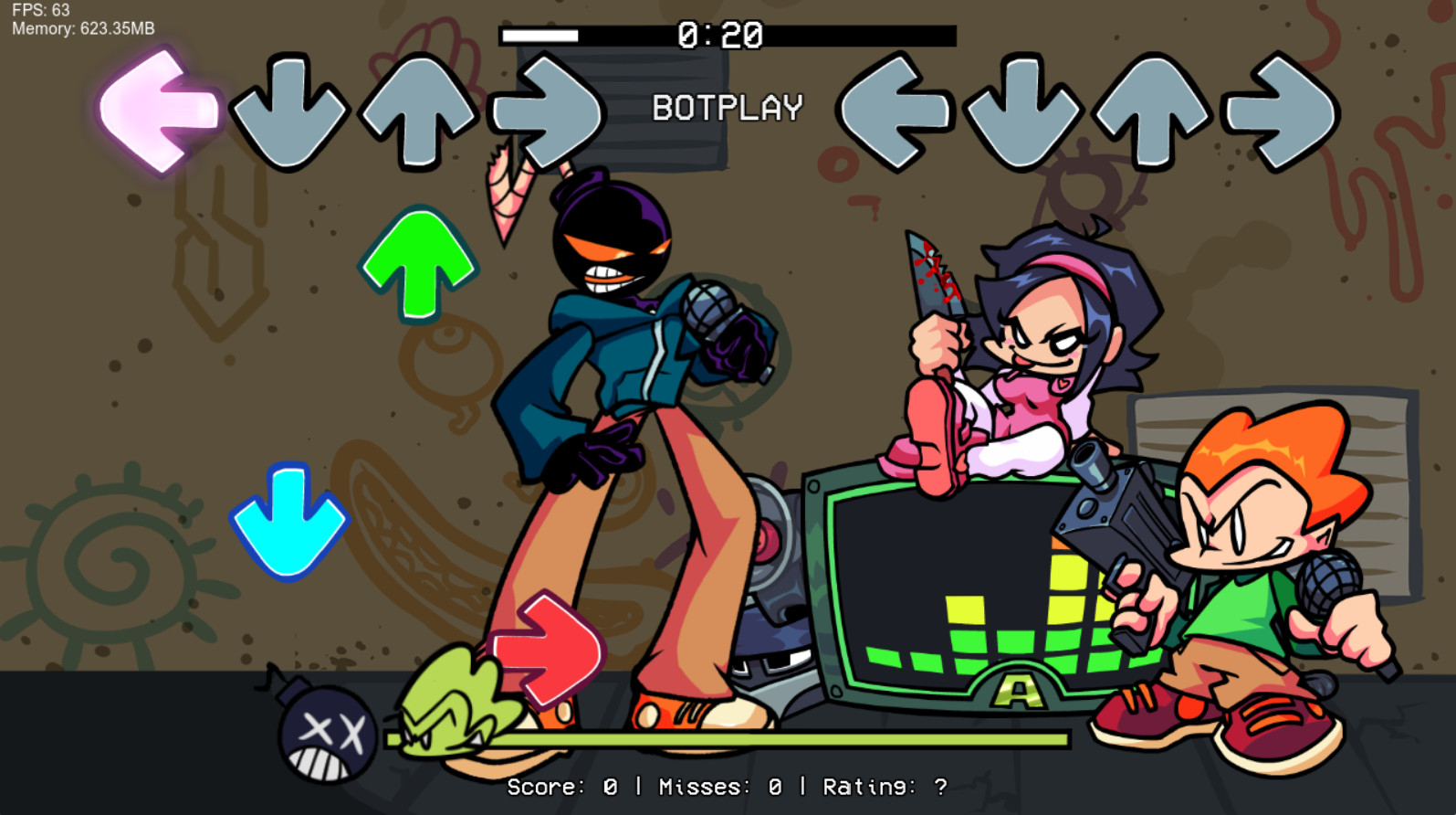 V.S Whitty - Lo Fight [Pico Mix] Mod for Friday Night Funkin' | FNF Mods