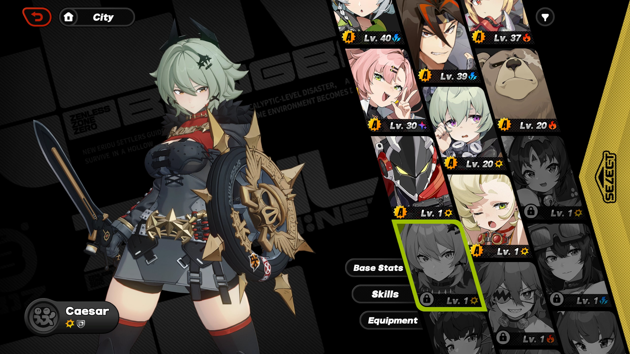 Caesar Bust Decrease Mod for Zenless Zone Zero | ZZZ Mods