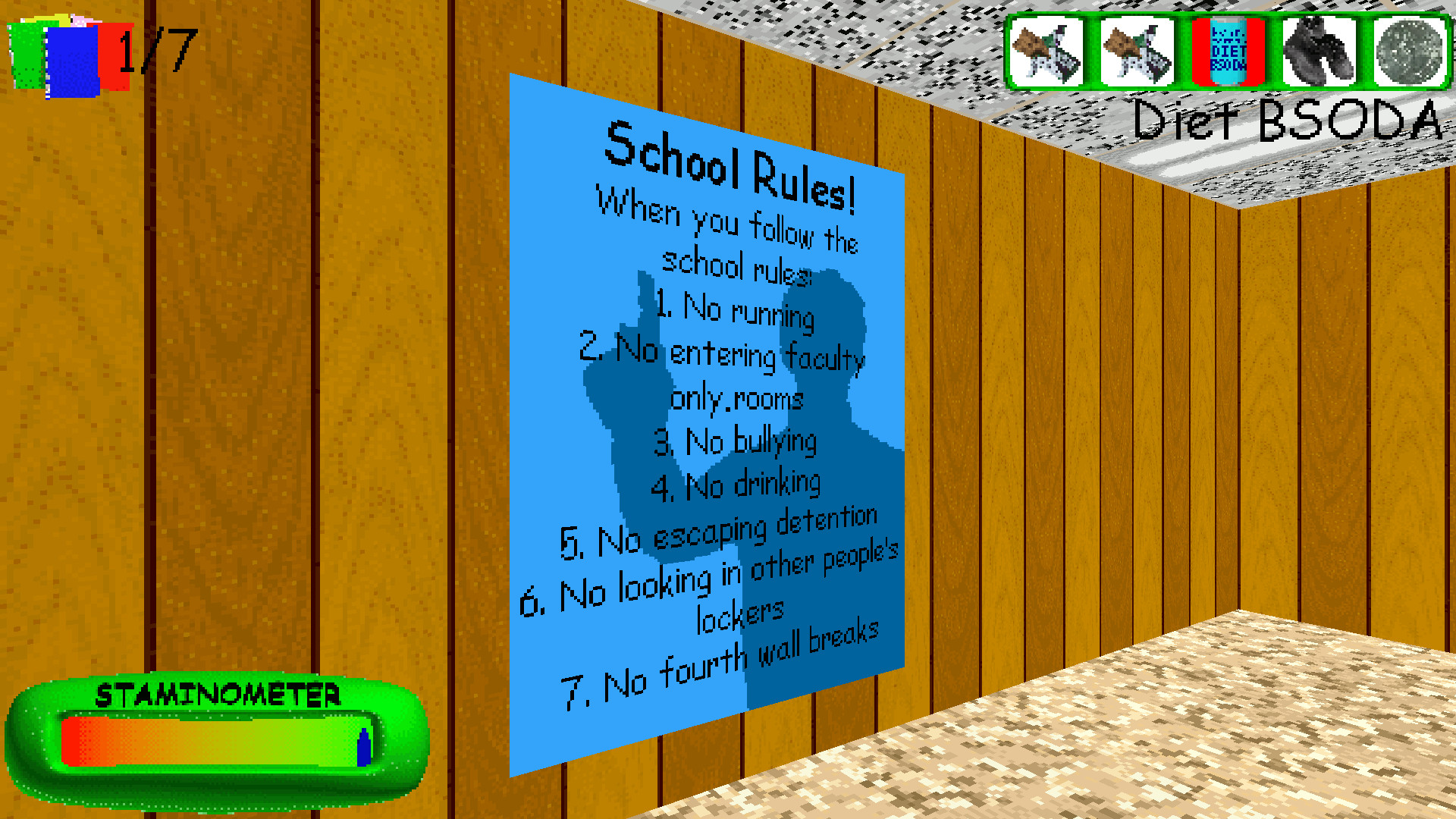 (0.7X) Baldi's Basics Plus Improved Textures Mod for Baldi's Basics ...