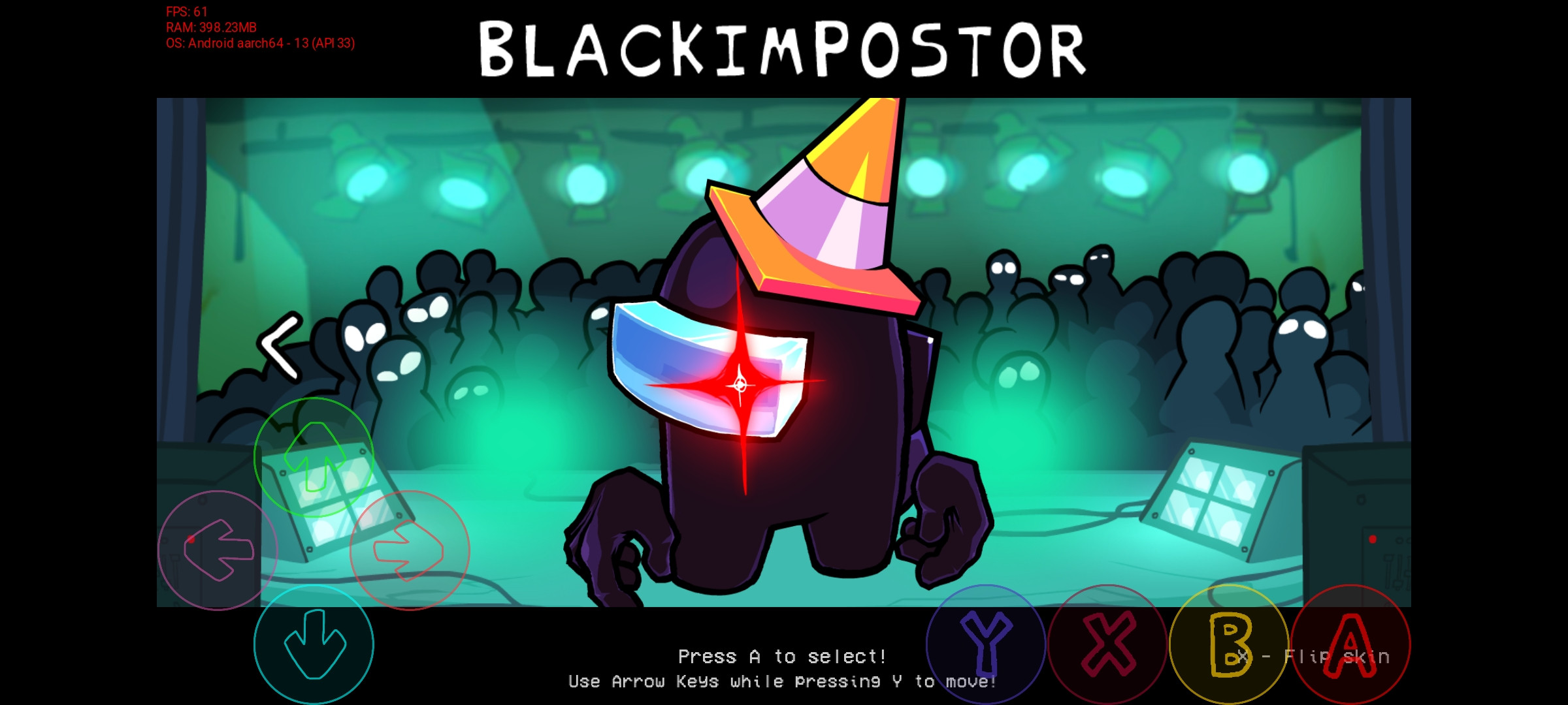 Playable black imposter for psych online Mod for Friday Night Funkin ...