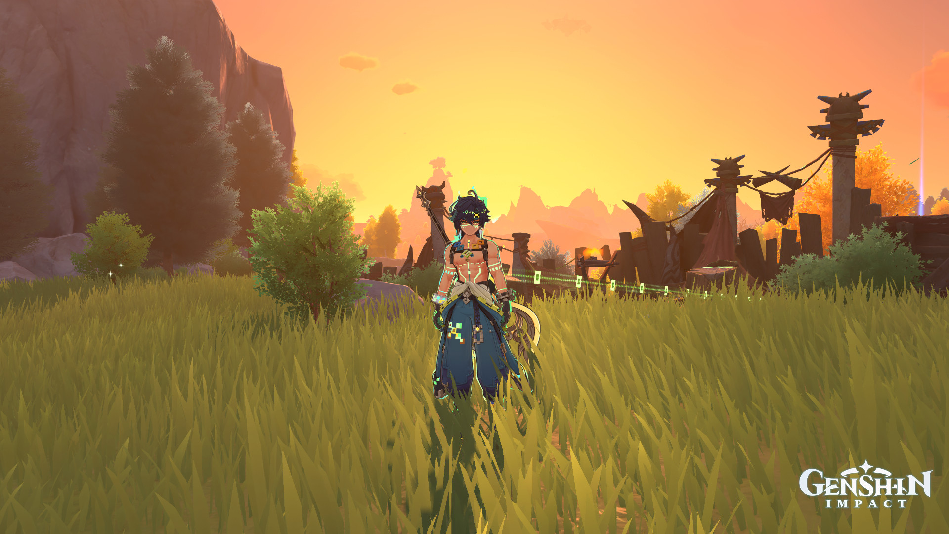 Buff Kinich Mod for Genshin Impact | GI Mods