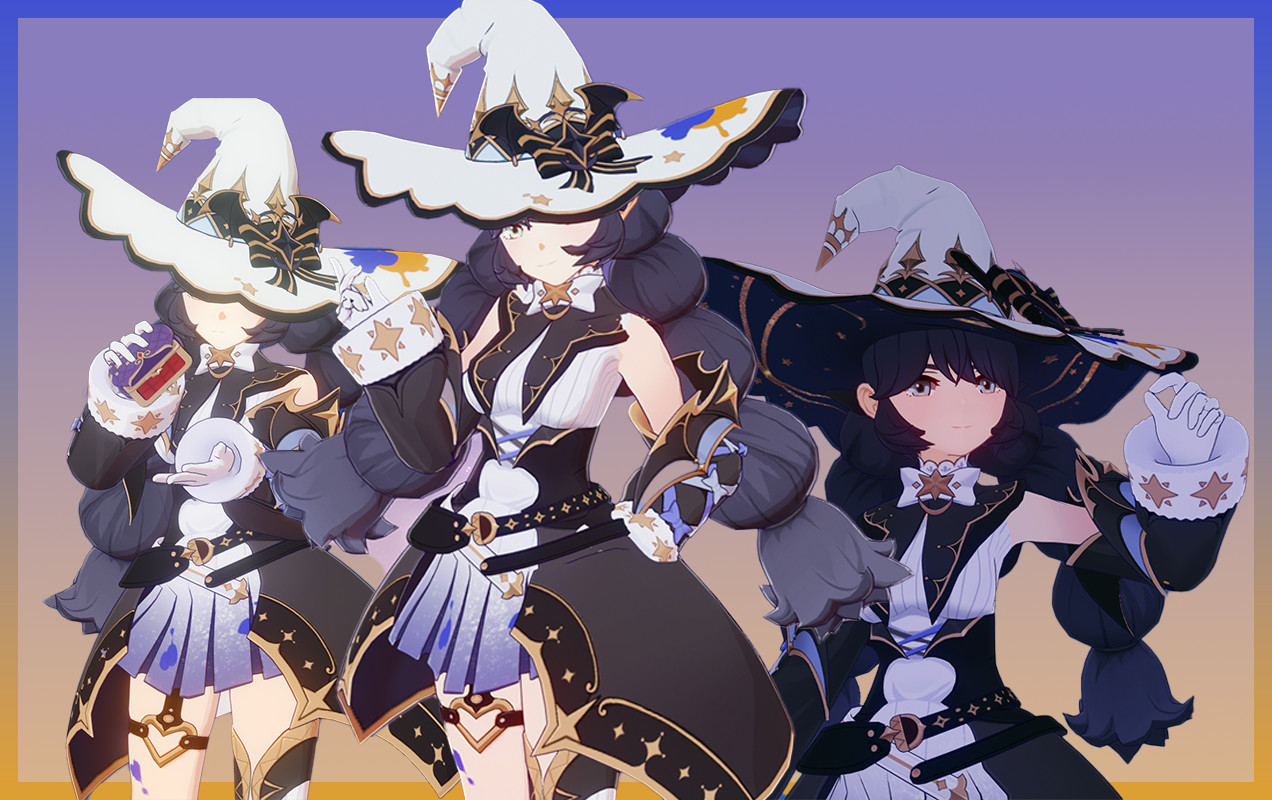 Starry Witch Mona Mod for Genshin Impact | GI Mods