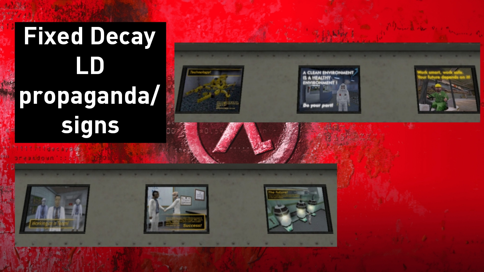 U.H.L.E.S.F. Ultimate HL & Expansions Sprites Fix Mod for Half-Life ...