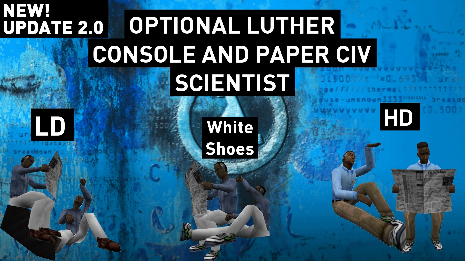 Civilian Slick and Luther Mod for Half-Life | HL Mods