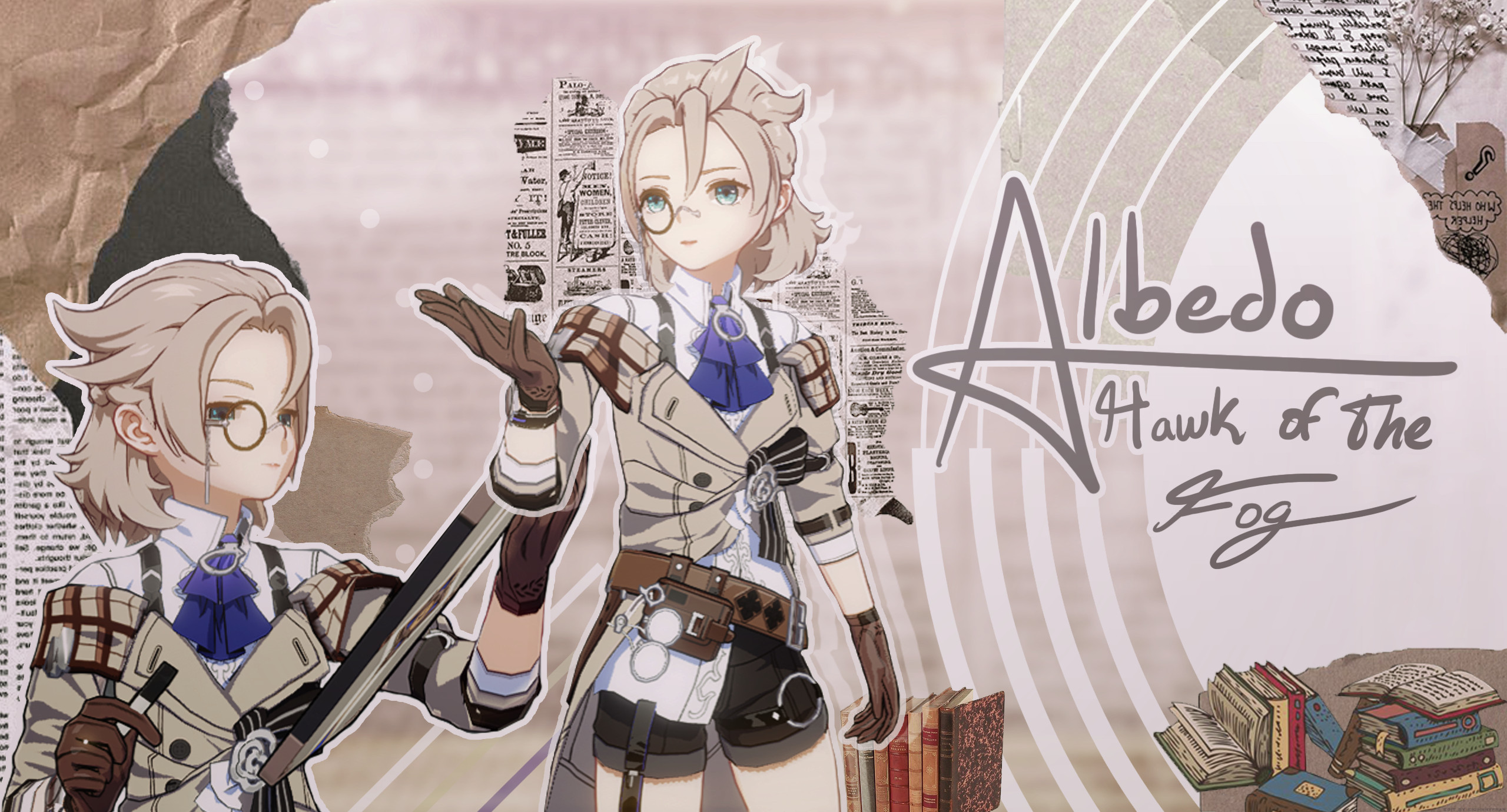hawk of the fog albedo Mod for Genshin Impact | GI Mods