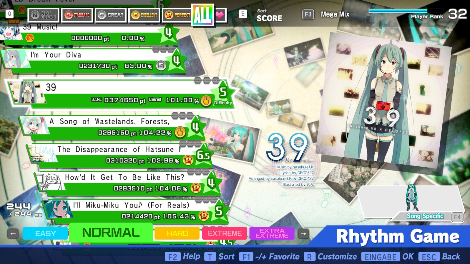 The Middle Finger Mod for Hatsune Miku: Project DIVA Mega Mix+ ...