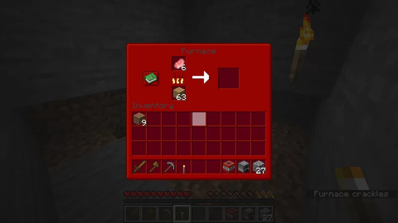 Ruby Red Hud and Gui Mod for Minecraft: Java Edition | MC Mods