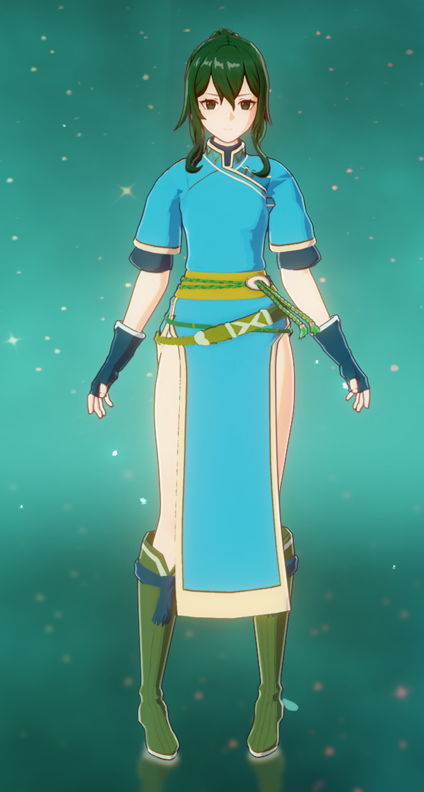 Jean as Lyn (Fire Emblem) Mod for Genshin Impact | GI Mods