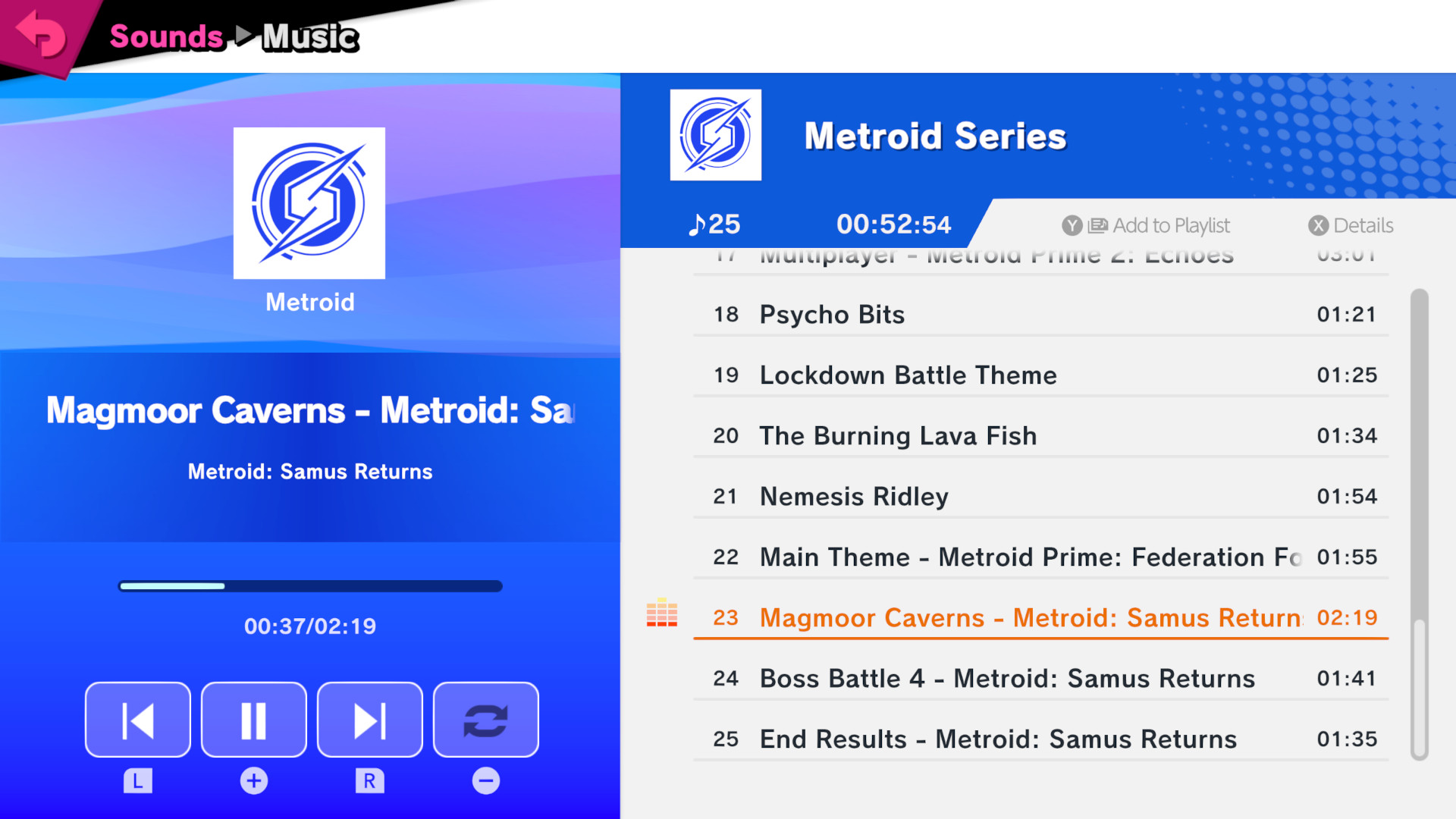 Metroid Logo Smash