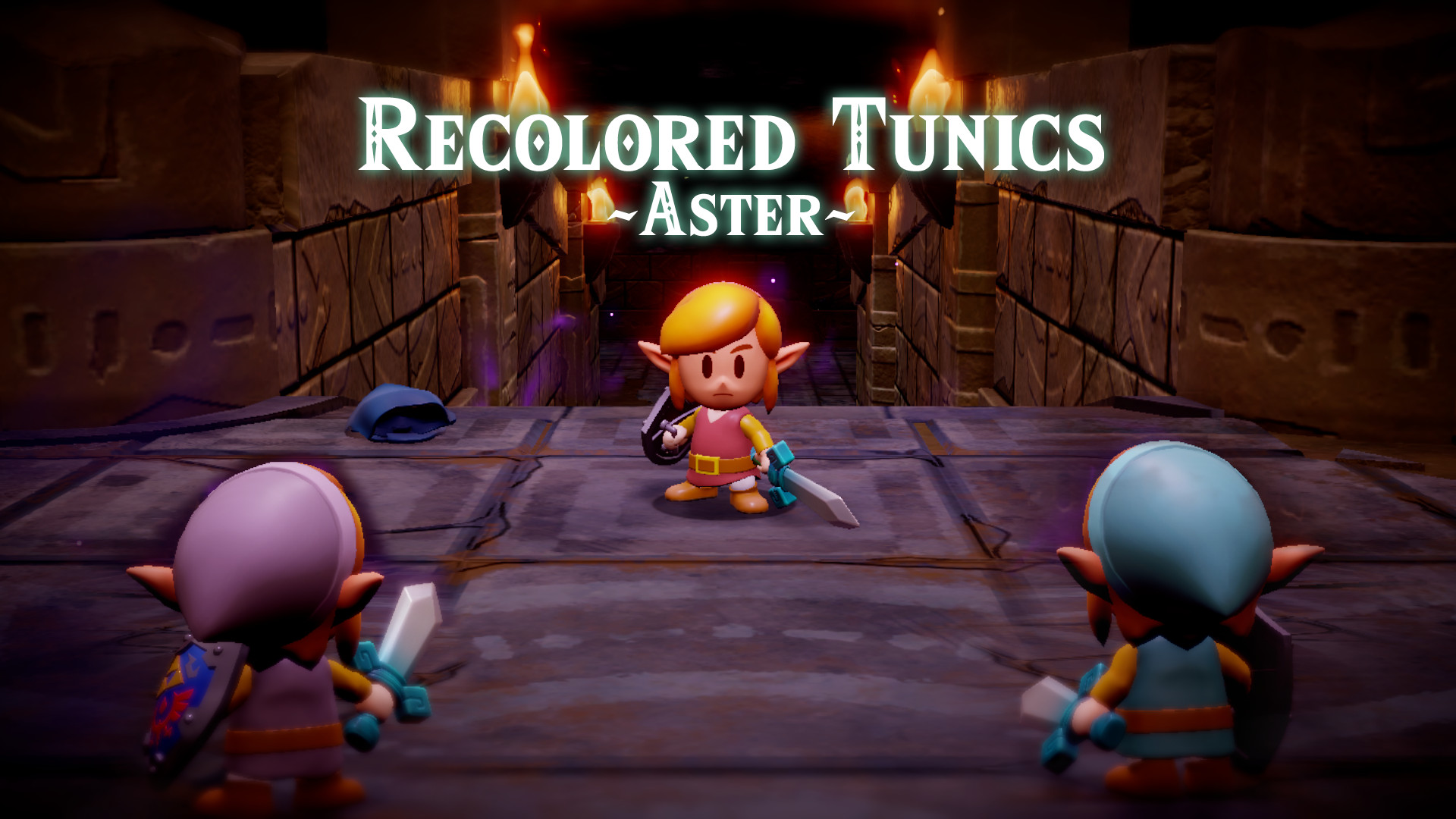 Link Recolors Mod for The Legend of Zelda: Echoes of Wisdom | TLoZ:EoW Mods