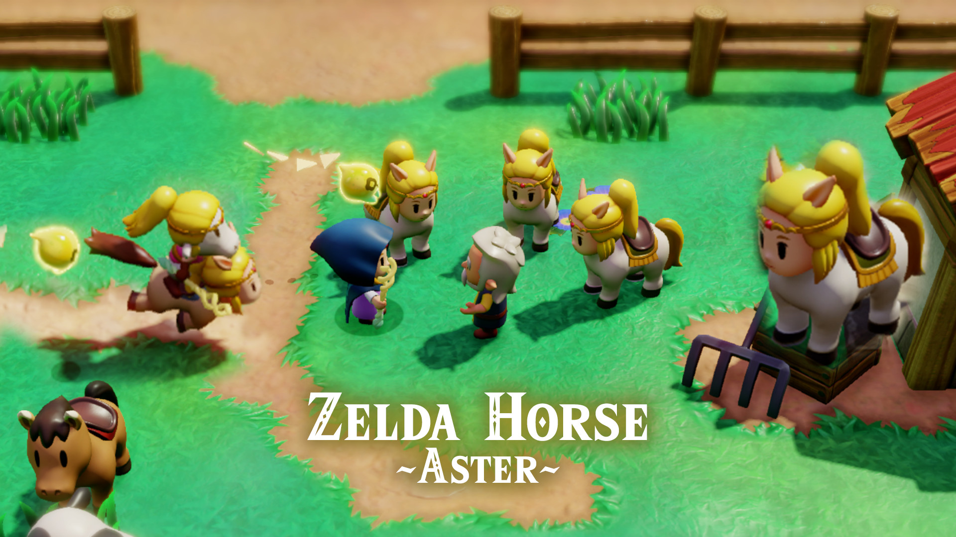 Zelda Horse and Horse Zelda Mod for The Legend of Zelda: Echoes of ...