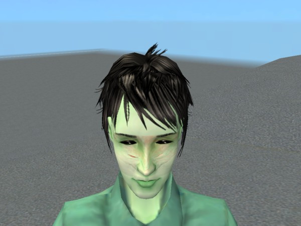 Alien face makeup Mod for The Sims 2 | Sims 2 Mods