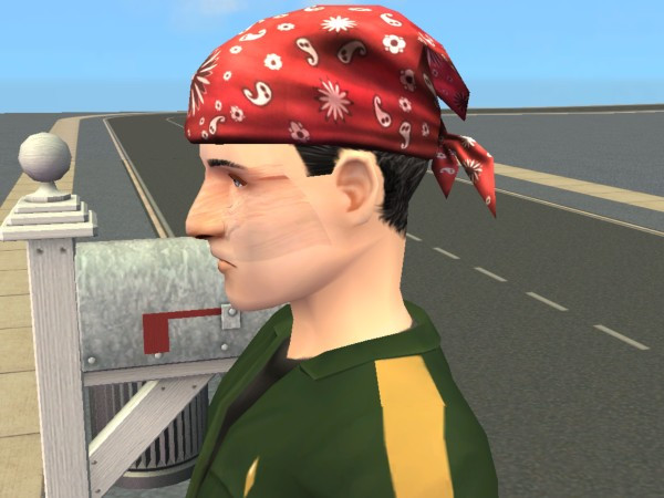 Alien face makeup Mod for The Sims 2 | Sims 2 Mods